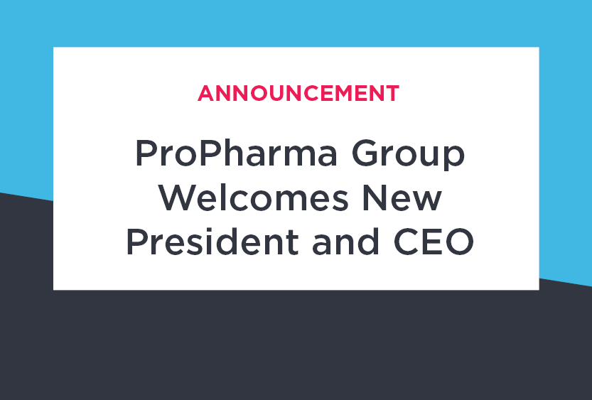 ProPharma Group Announces New President / CEO